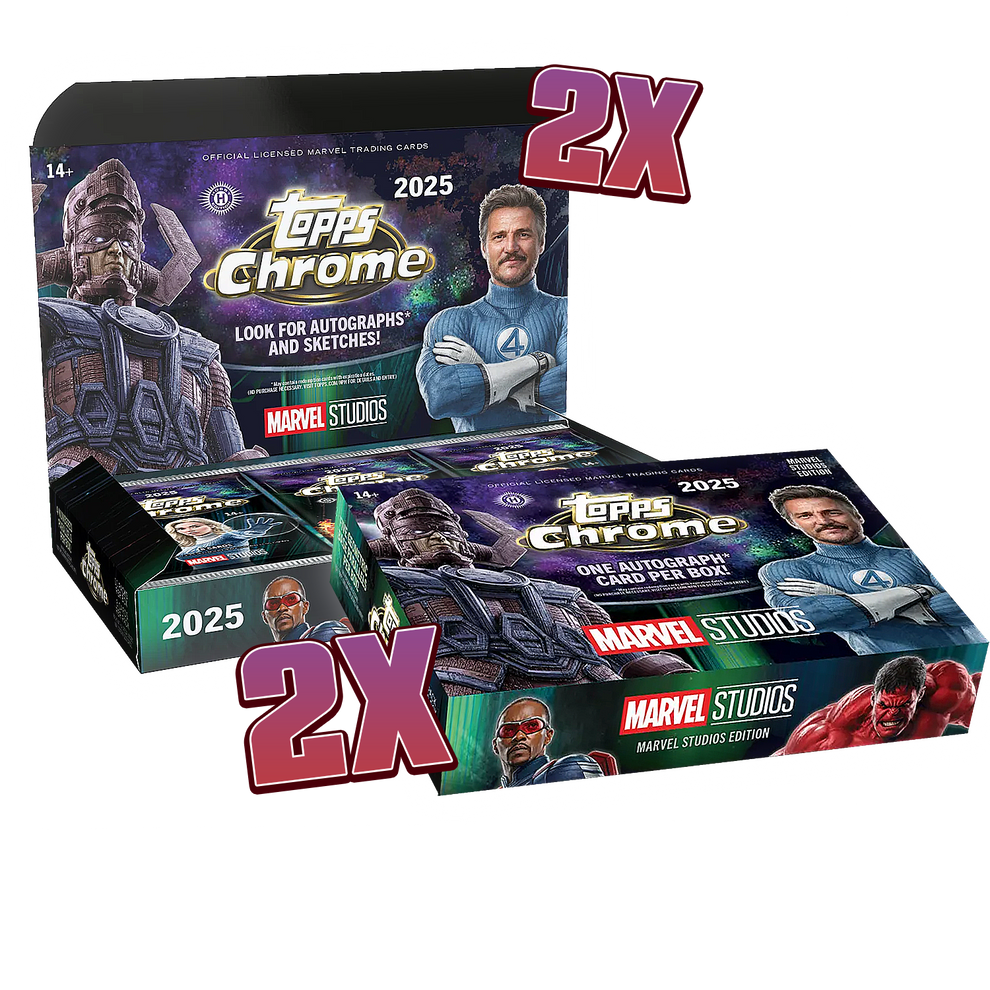 25% Filler - 2025 Topps Marvel Chrome Studios #1 - Random Letter Break ...